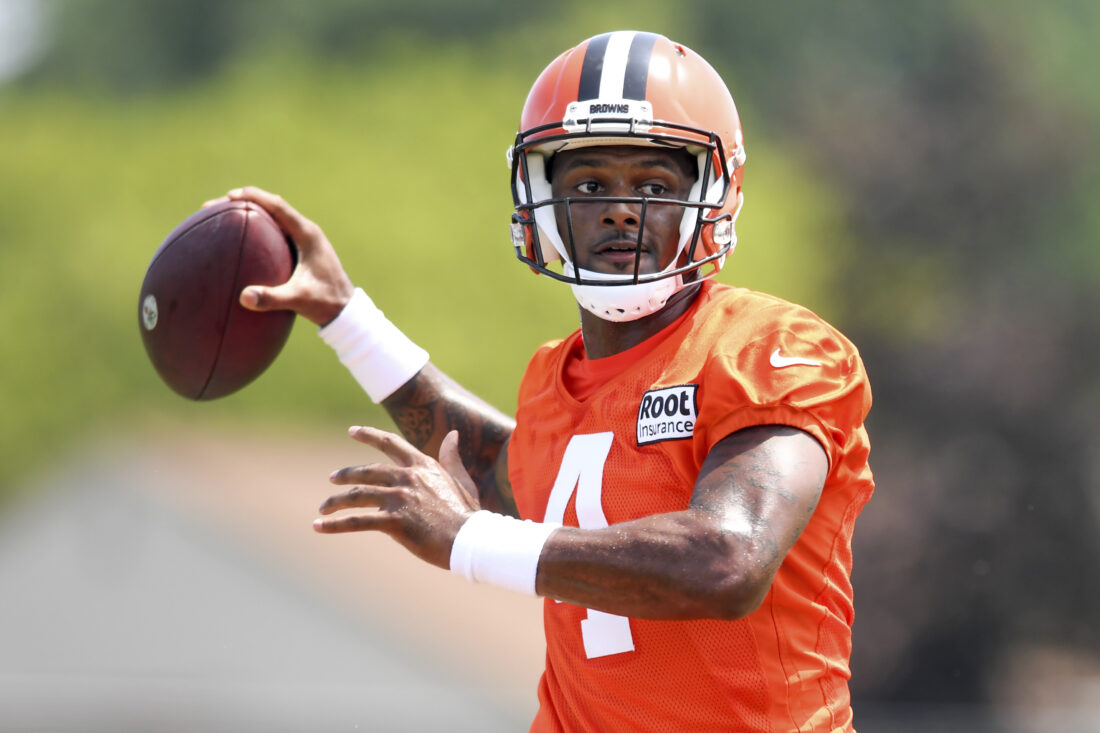 NFL appeals 6-game suspension for Browns quarterback Deshaun Watson ...